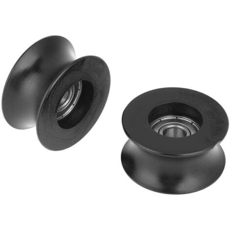 pcs U Groove Pulley 0840UU U Type Groove Wheel U Pulley Roller Guide ...