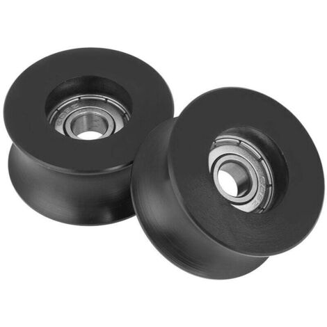 pcs U Groove Pulley 0840UU U Type Groove Wheel U Pulley Roller Guide ...