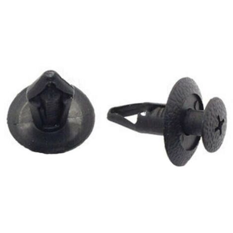 100 pieces of plastic car bumper door panel fender trunk screws rivets ...