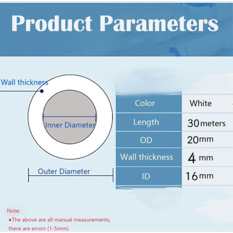 Translucent silicone tube, high temperature resistant, flexible ...