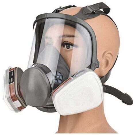 Reusable 16-in-1 full-coverage organic vapor respirator for painting ...