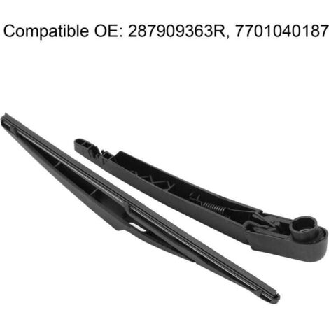 Car rear wiper blade set 287815304R Black replacement for DACIA SANDERO ...