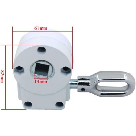 Manual awning winch for caravan awning, awning arms, roller box ...