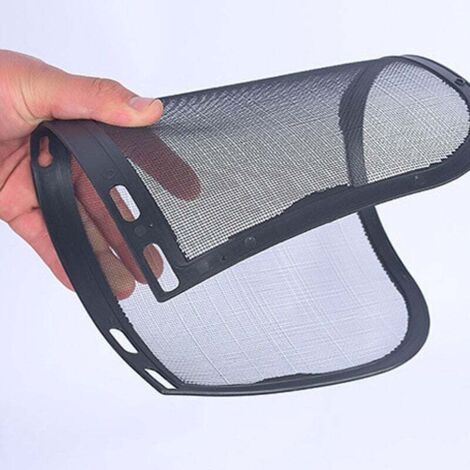 Protective mesh visor – Safety face shield for garden work, chainsaw ...