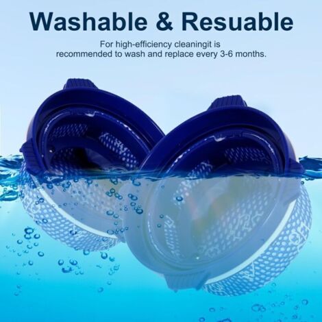 Pack of 2 HEPA filters for Samsung Jet 75/70/75+/60/VS9000RL cordless ...