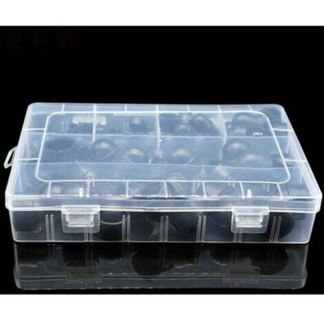 145-piece PE bolt cover assortment kit with screw cap nuts. Insert ...