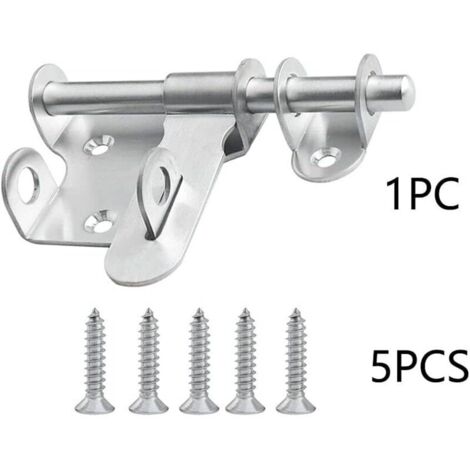 Piece Sliding Door Latch Lock Stainless Steel Door Lock Security Door ...