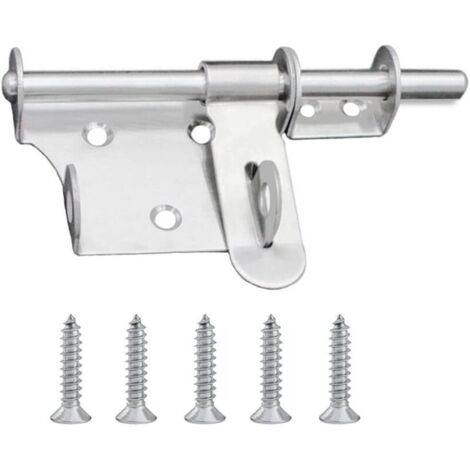 Piece Sliding Door Latch Lock Stainless Steel Door Lock Security Door ...