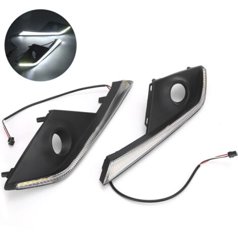 pieces high visibility LED daytime running lights replacement for ...