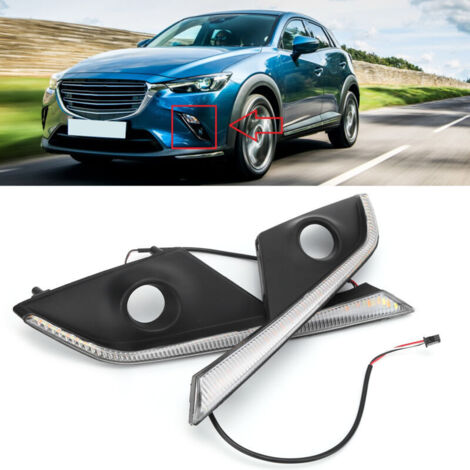 pieces high visibility LED daytime running lights replacement for ...