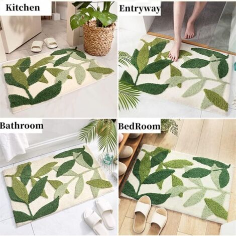 Bath Mat, Absorbent, Non-Slip, Soft and Skin-Friendly, Bathroom Mat ...