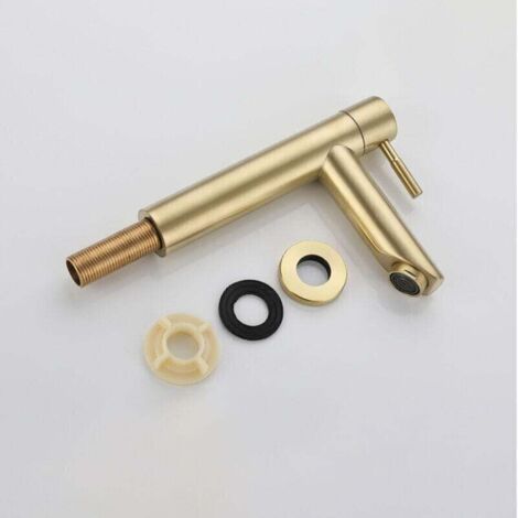 Premium Gold Basin Tap, Stainless Steel, Soft Touch, Splash-Proof, Easy ...