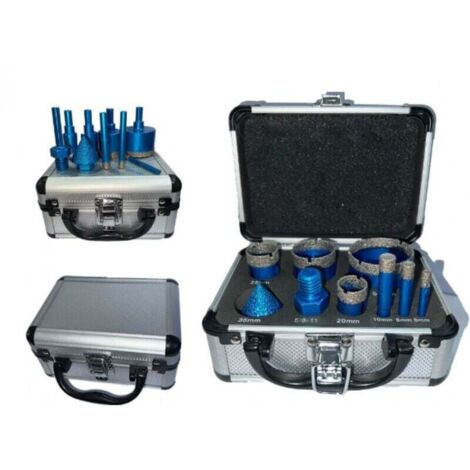 Diamond tile drill bit - 6/8/10/20/25/35/50 - Diamond hole saw - One ...