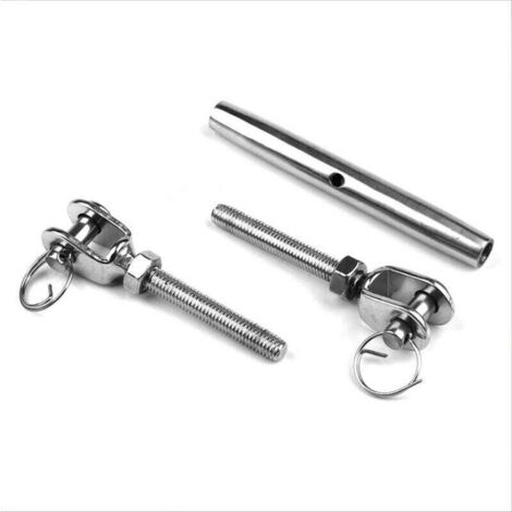 Set of 2 M6 jaw tensioners in 304 stainless steel with magnetic clasp ...