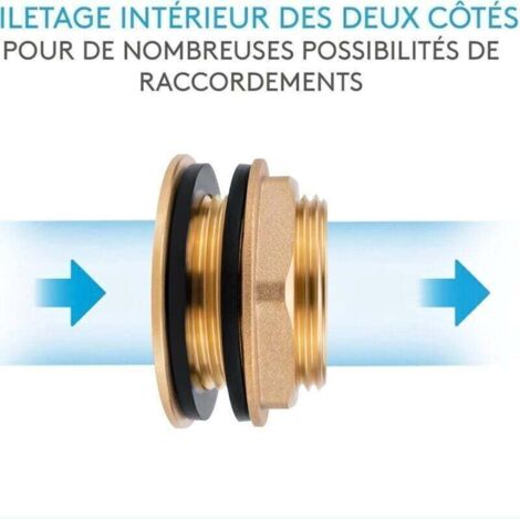 Universal toilet tank repair kit, 1" internal thread - Universal rain ...