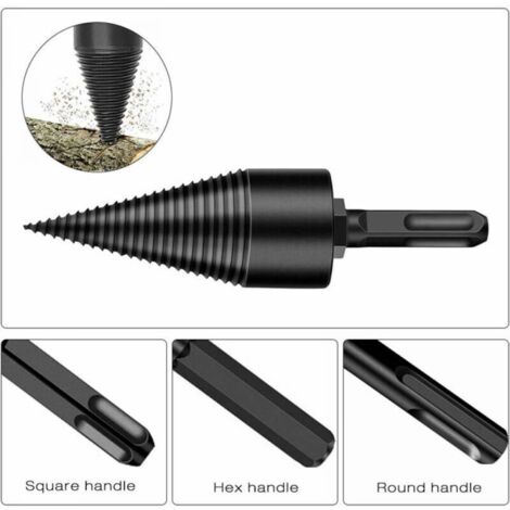 Log Splitter Cones, Multi-functional Screw, Log Splitting Cone Drill ...