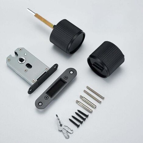 Single door lock with opposite keyhole for various types of doors from ...