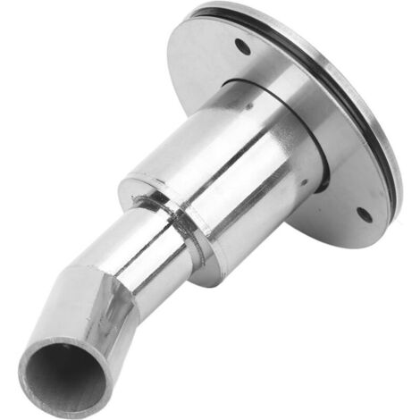 0.9-inch hull exhaust fittings, thermal insulation, curved tube, pipe ...