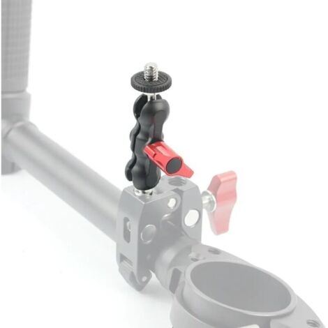 Magic Arm Dual Ball Joint Mount Adapter – 360-degree rotation, aluminum ...