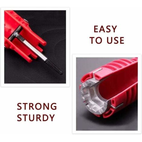 8-in-1 Multifunctional Faucet Wrench, Sink Faucet Installer and Sink ...