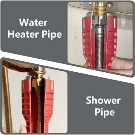 8-in-1 Multifunctional Faucet Wrench, Sink Faucet Installer and Sink ...