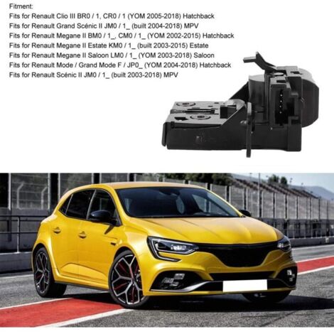Trunk latch, automatic car trunk latch for Clio/Grand Scenic II/Megane ...