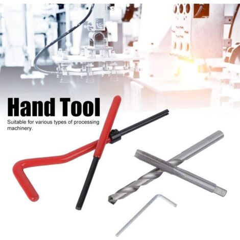 25-Piece M7 Thread Repair Kit, Thread Repair Insert Kit for Processing ...