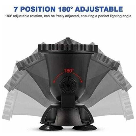 Waterproof RGB Submersible LED Spotlights, Adjustable IP68 Waterproof ...