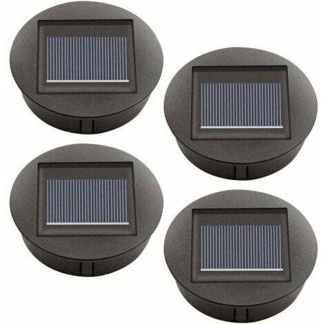 Set of 4 replacement solar lights with LED bulbs, replacement for top ...