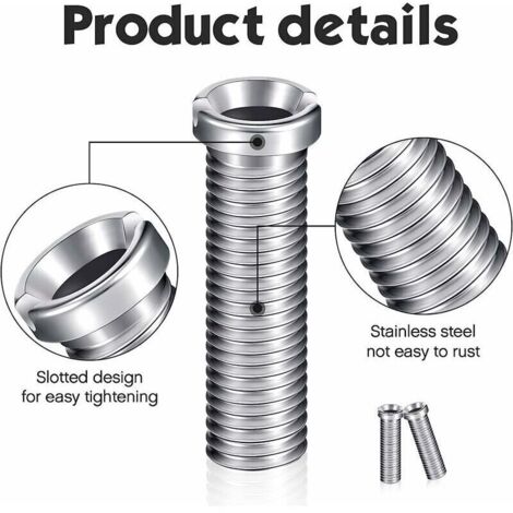 Sink Basket Screws 45mm Stainless Steel Drain Plug Screws Fixing ...