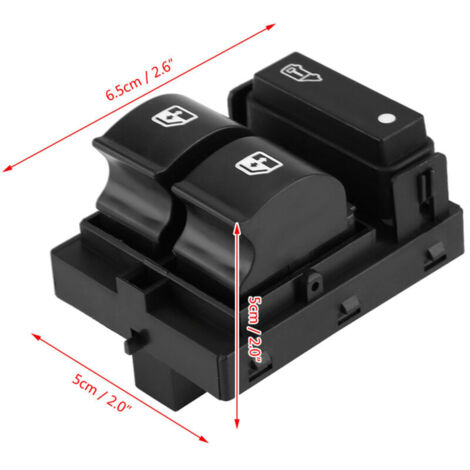 Car electric window switch button for Citroen Fiat Doblo Ducato Peugeot ...