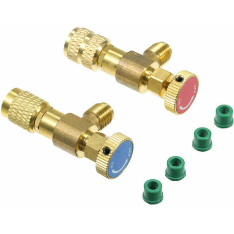 R12 R410 Refrigerant Charging Valve, Air Conditioning Refrigerant ...