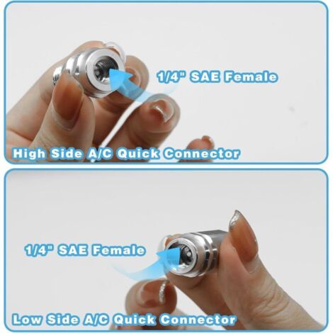 Air conditioning valve core kit, including R12 and R134a A/C ...