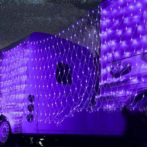 Net String Lights, 192 LED Net Lights 3M x 2M, 8 Modes, Waterproof ...