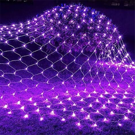 Net String Lights, 192 LED Net Lights 3M x 2M, 8 Modes, Waterproof ...