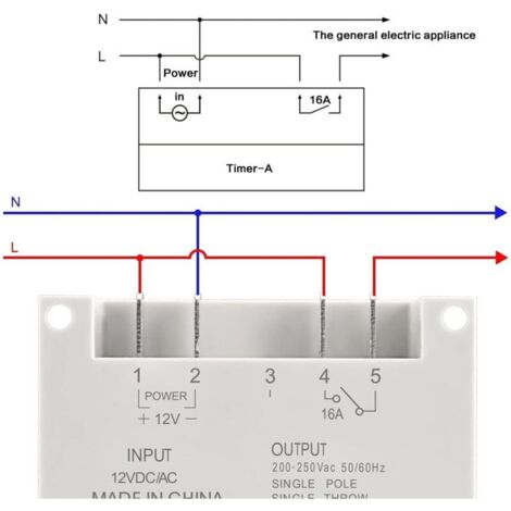 Mini CN101A Large Size LCD Digital Microcomputer Control Power Timer ...