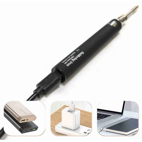 Compact Mini Cordless Soldering Iron Kit, Portable Soldering Pen ...