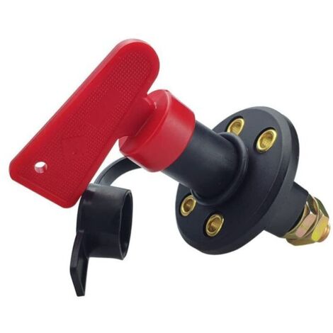 Car Battery Isolator Switch, DC 12V/24V Battery Isolator, Automotive ...