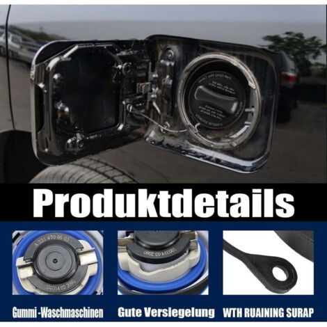 Fuel tank cap compatible with Mercedes-Benz W212 W211 R17 S204 C207 ...