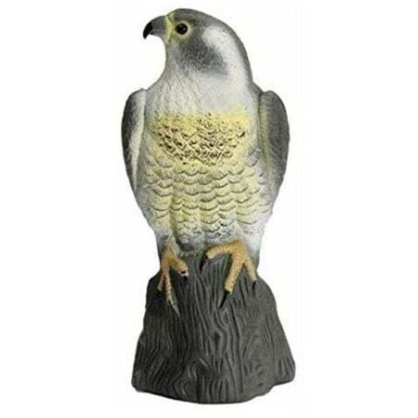 Large Realistic Falcon Garden Mile Decoy, Bird Repellent, Large Scale ...