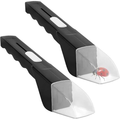 Set of 2 live insect traps - Insect trap - Spider trap - Catching tool ...