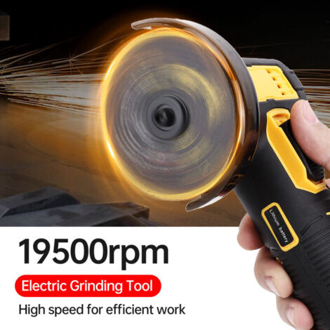 Mini Cordless Grinder, 76mm Mini Cordless Angle Grinder, Cordless Angle ...