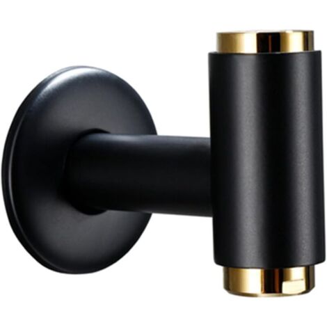 Wall-mounted cold water tap with honeycomb spout and push-button switch ...