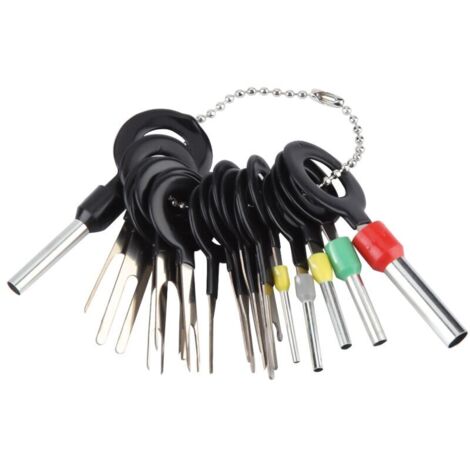 18-Piece Automatic Terminal Removal Tool Set, Car Electrical Wiring ...