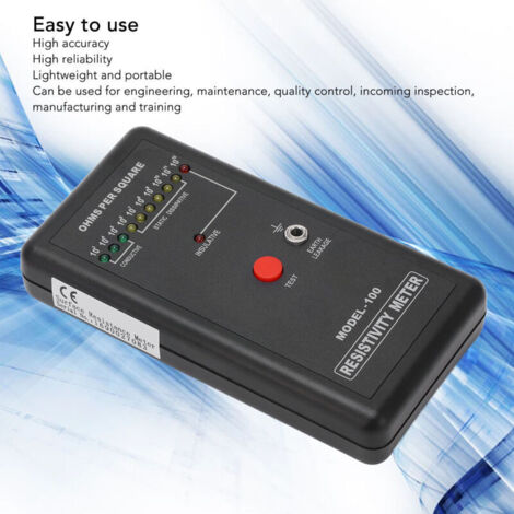 Accurate Antistatic Resistance Meter – Static Electricity Tester with ...
