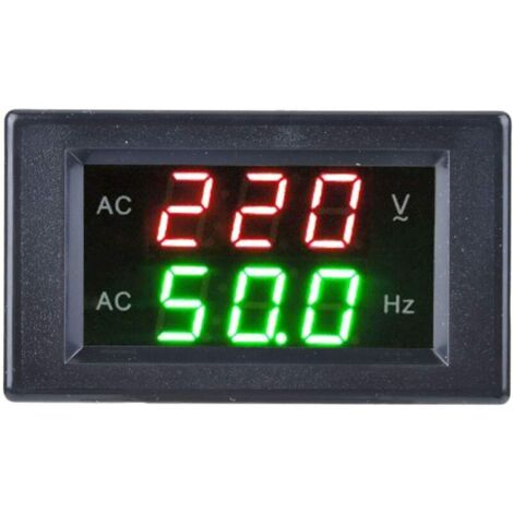 Frequency Meter, Dual Display Digital AC Voltmeter, Frequency Generator ...