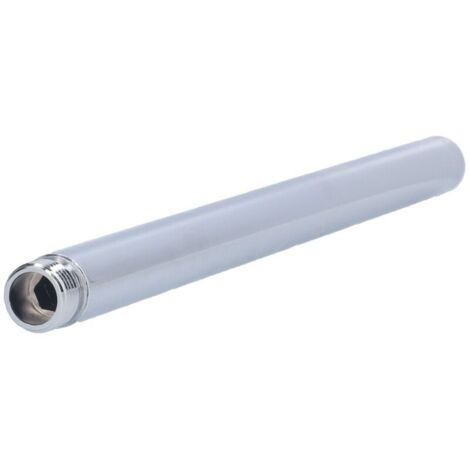 30cm G1/2 Shower Extension Tube Shower Arm Extension in Chrome Plated ...