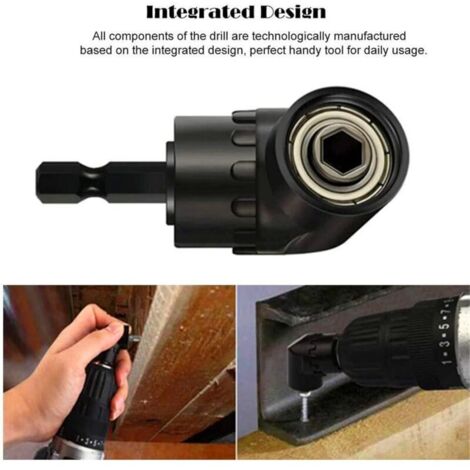 105° Angle Screwdriver Attachment Professional Adapter Right Angle ...