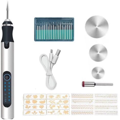 Set of electric engraving pens, conforming to standard design, high ...