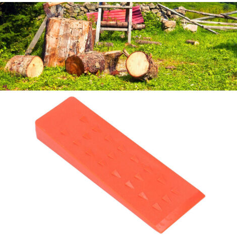 10-inch ABS plastic felling wedge with serrated points for safe tree ...